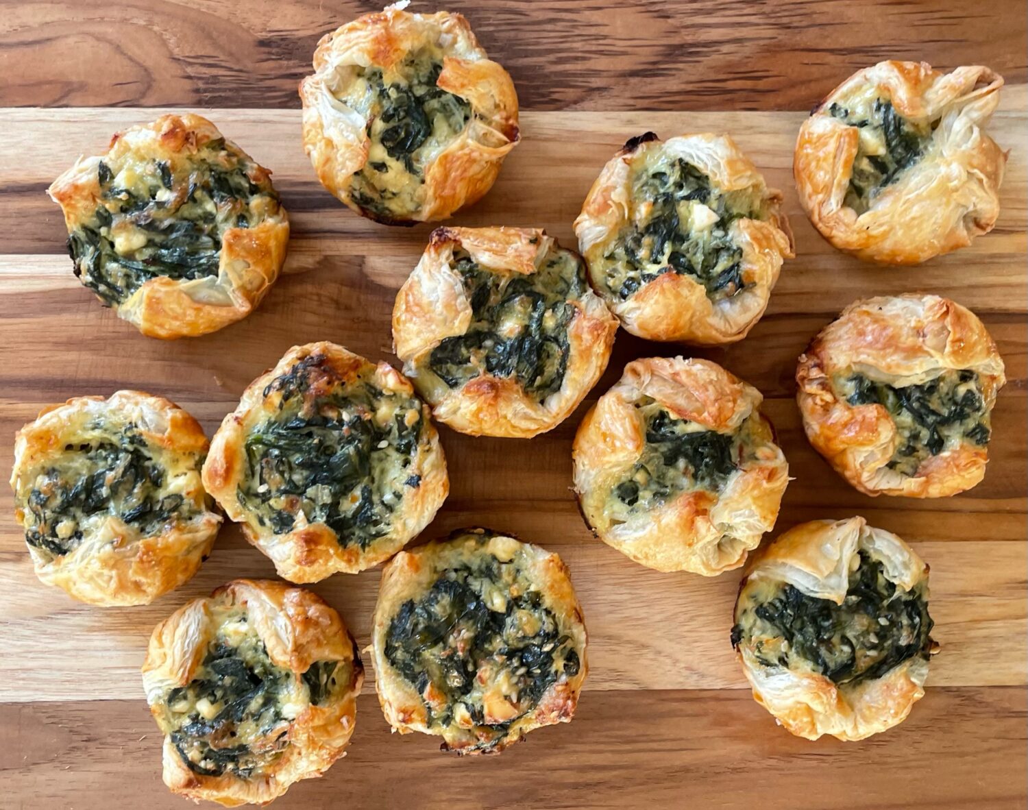Cheesy Spinach Puffs – Springbank Cheese Co.