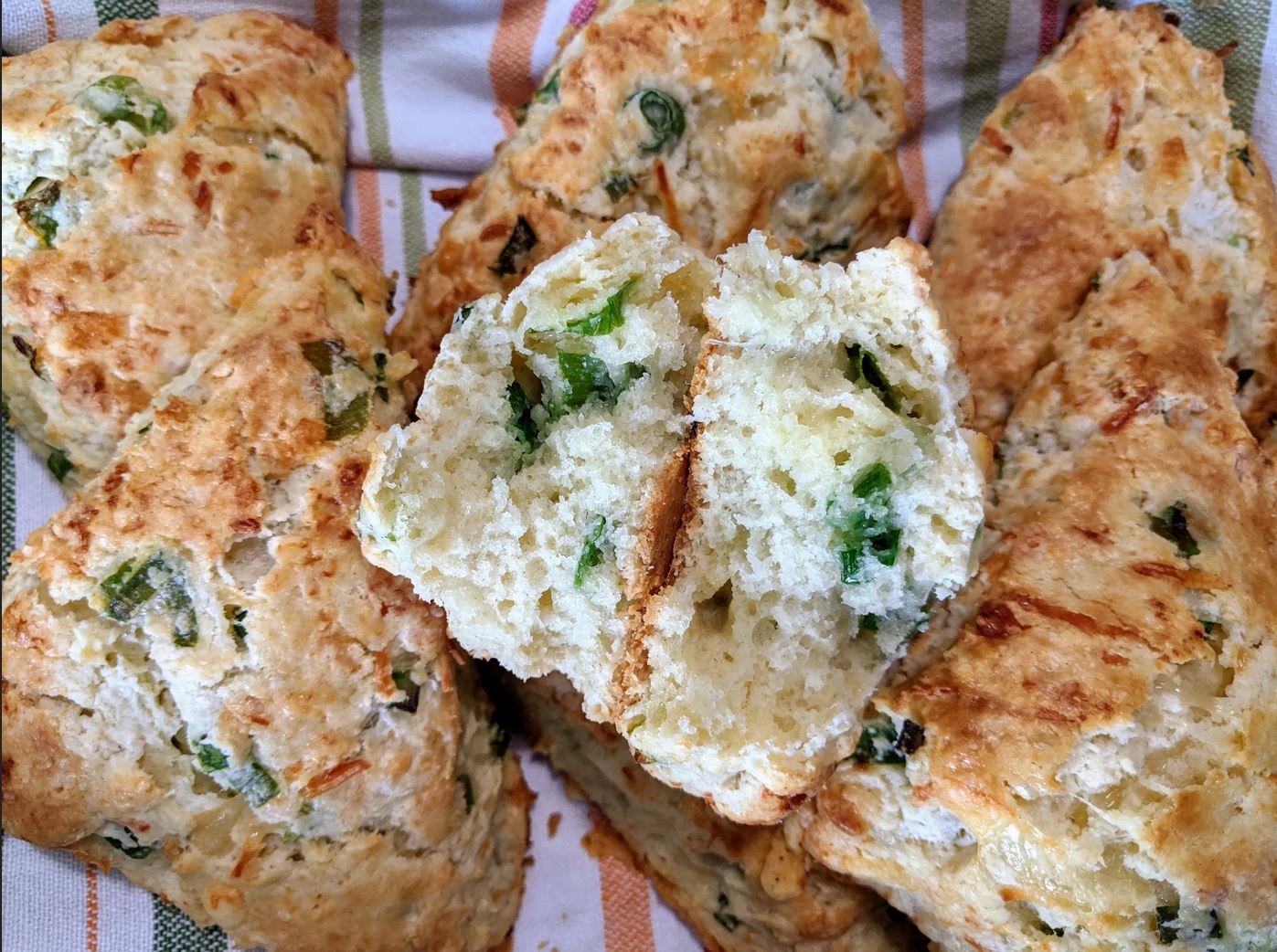 Cheddar and Green Onion Scones – Springbank Cheese Co.